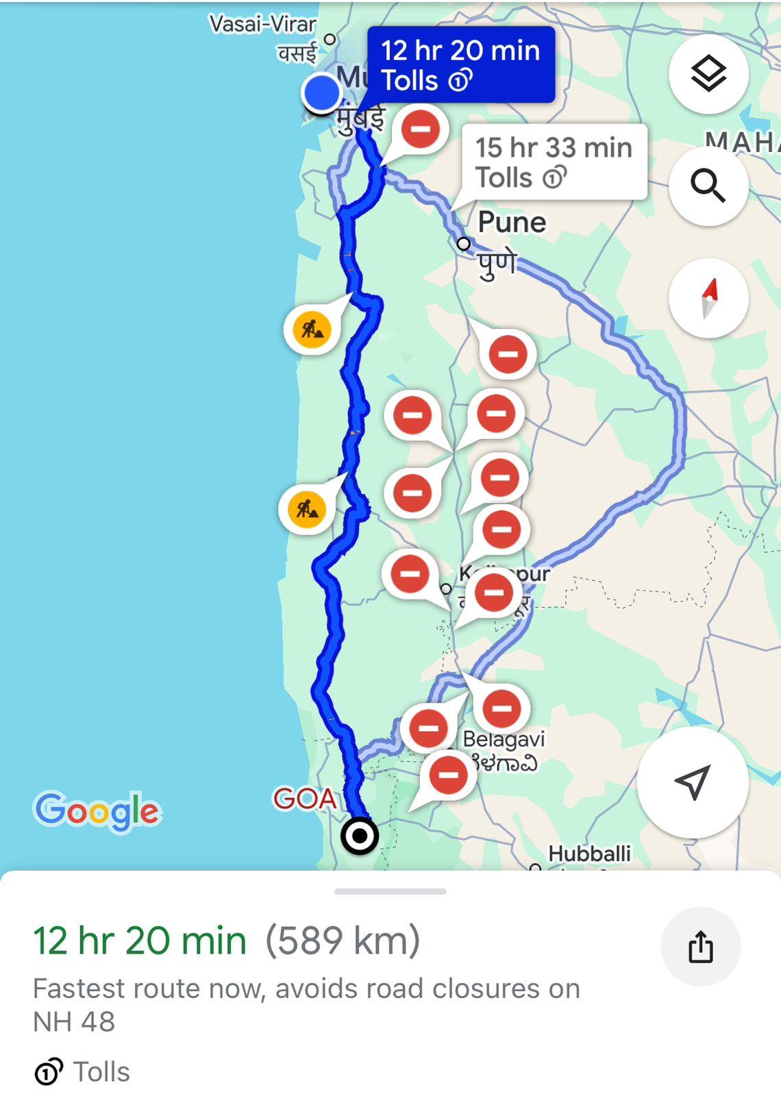 Mumbai to Goa Road Trip: Your Guide to Routes, Pit Stops & Adventures ...