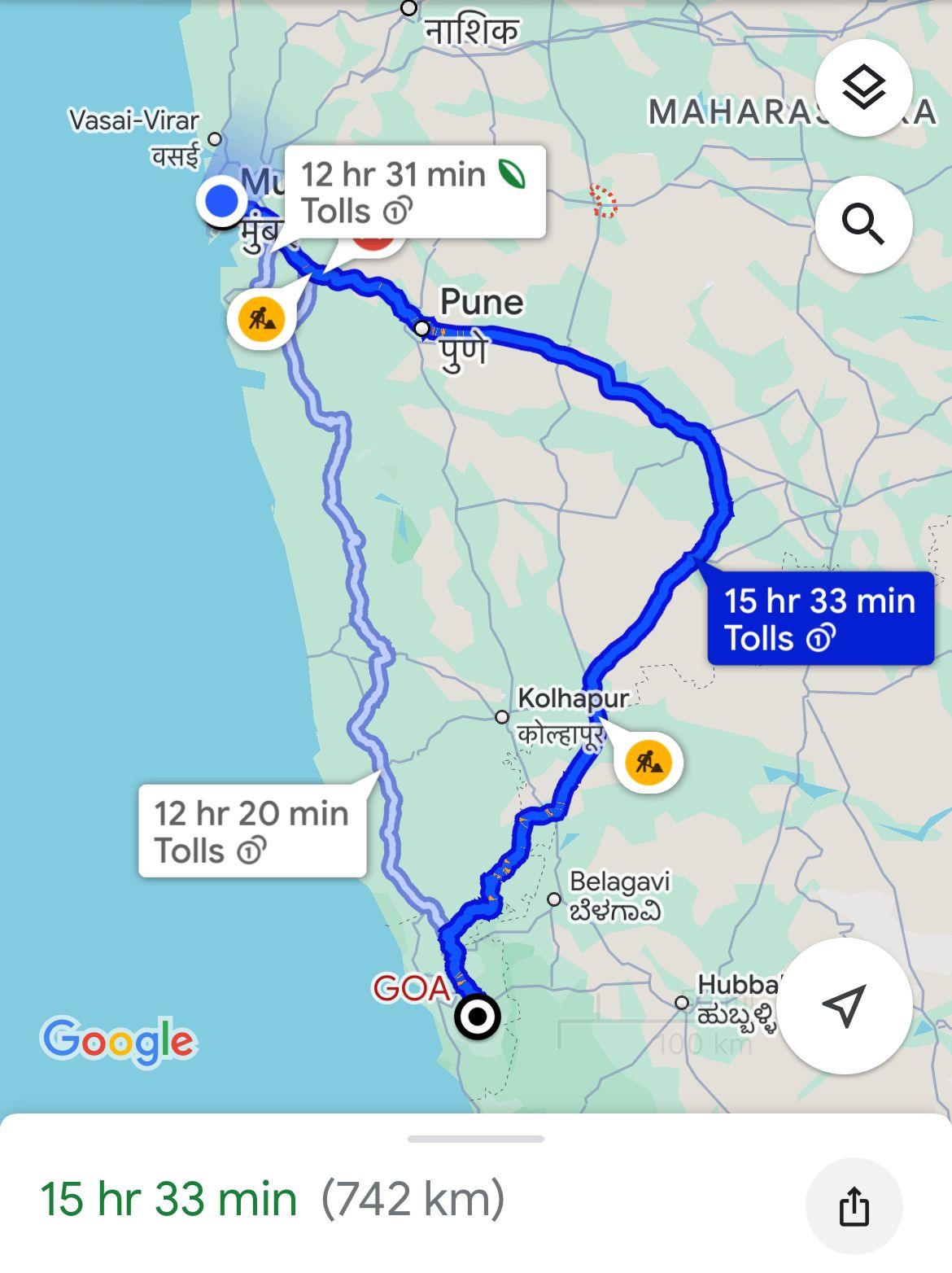 Mumbai to Goa Road Trip: Your Guide to Routes, Pit Stops & Adventures ...