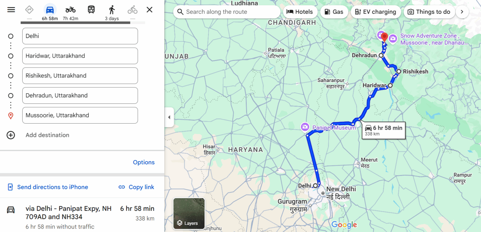 Delhi To Mussoorie Road Trip: Route, How to Reach, Places to Visit ...